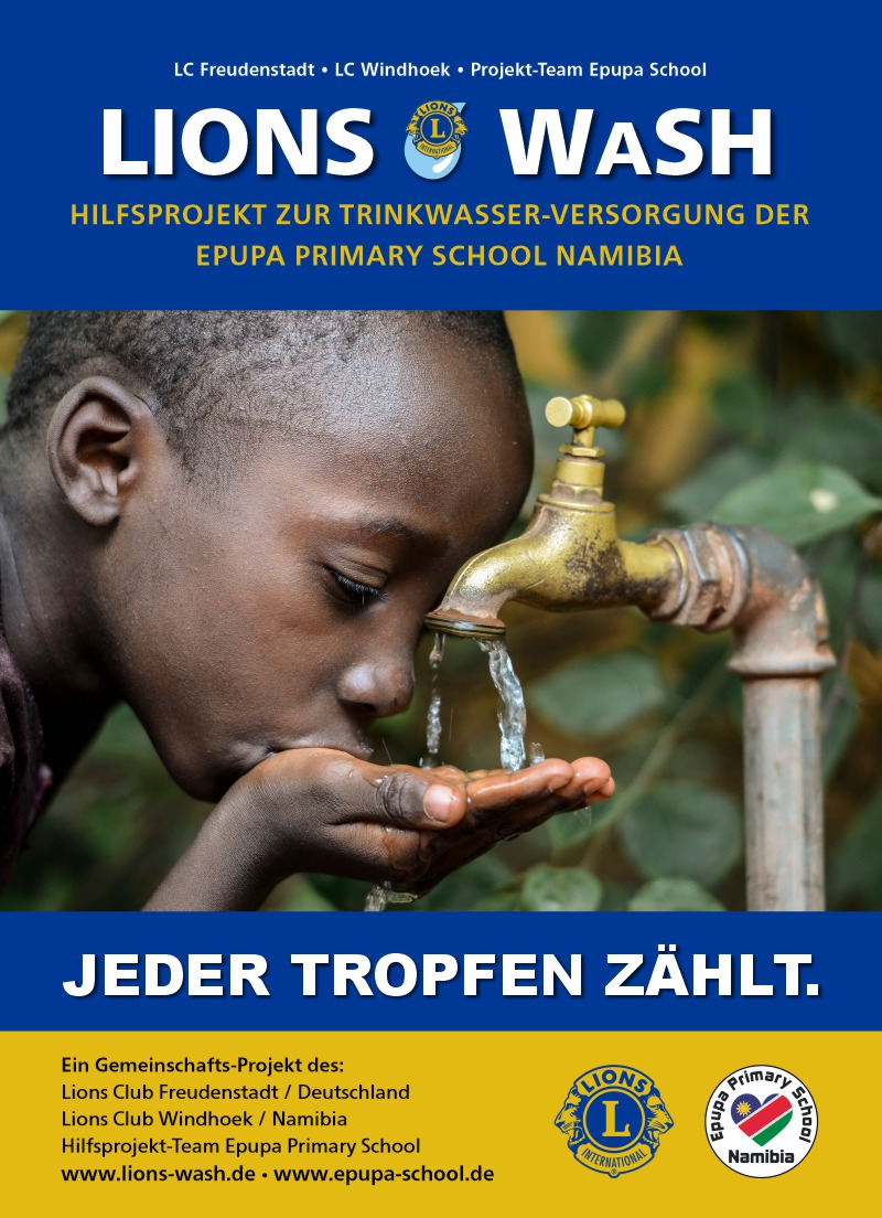 LIONS WaSH Projekt Namibia